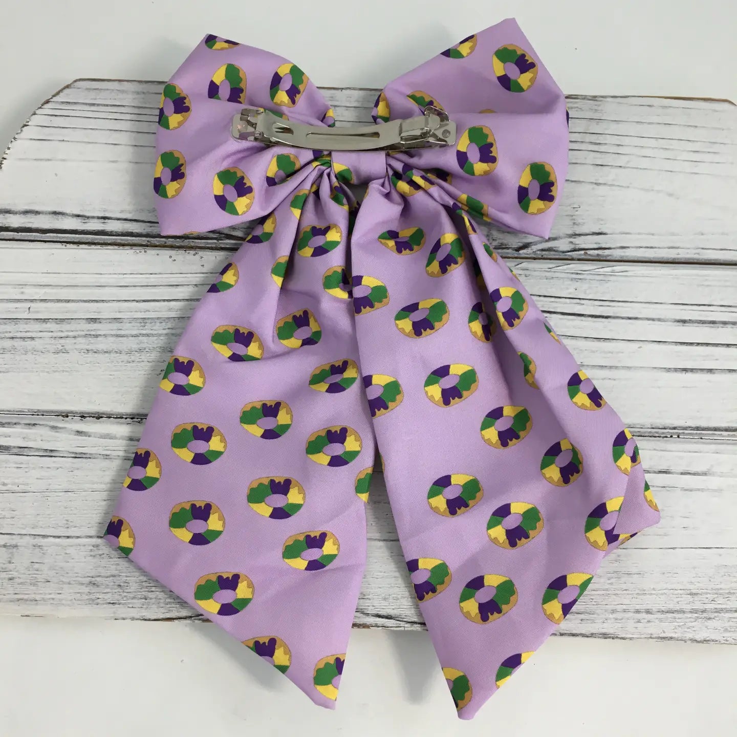 King Cake Ribbon – The Silver Plum